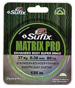 Sufix Matrix Pro 250meter spole