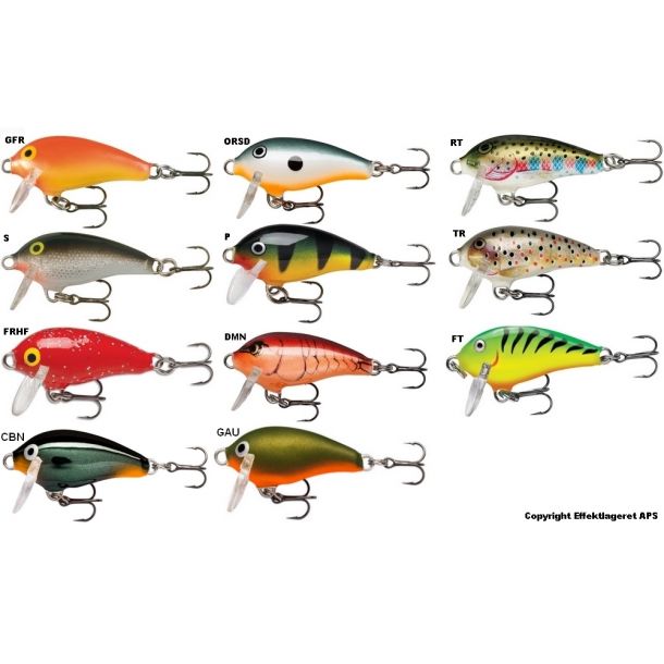 Rapala Mini Fat Rap 3cm 4gram