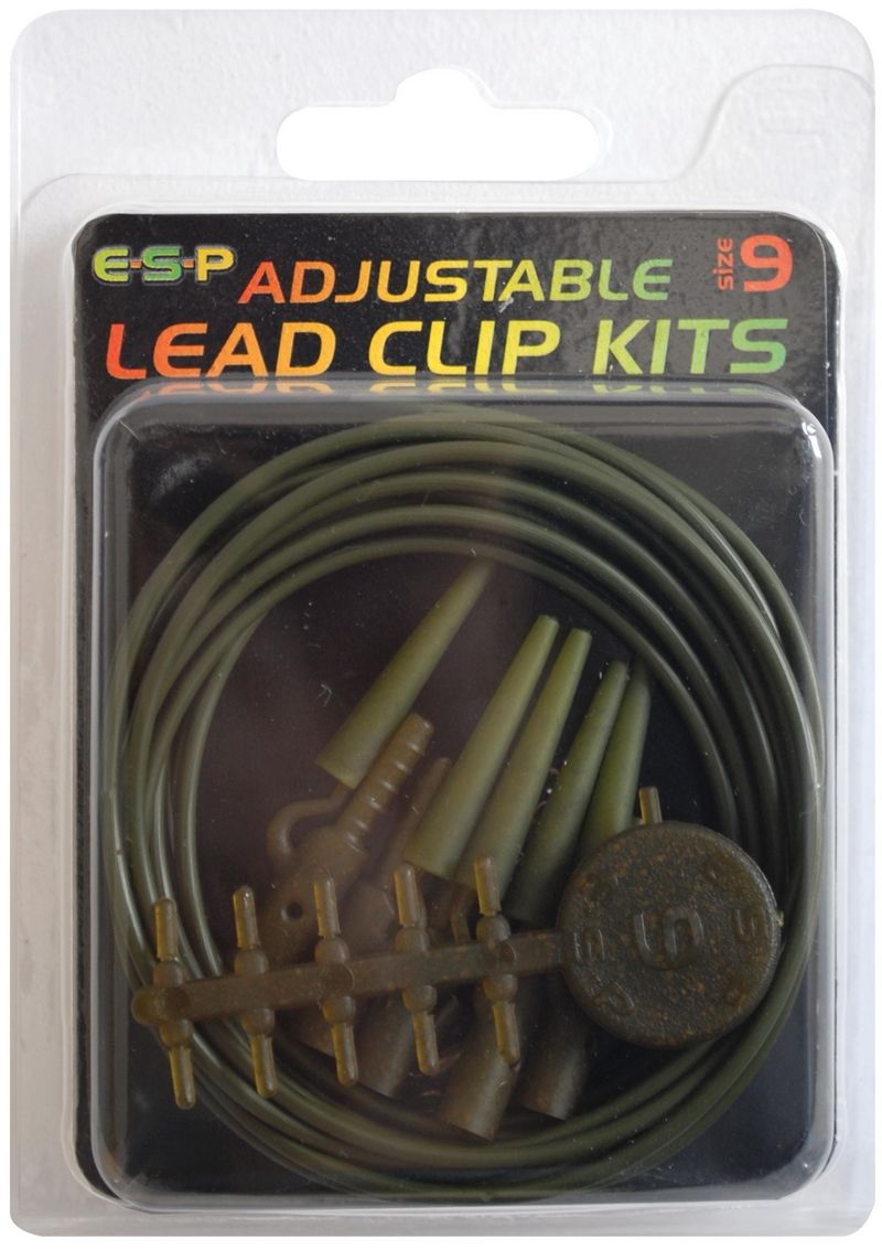 ESP Adjustable Lead Clips+ Tail Rubber